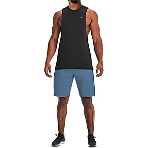 Project Titan Men's Workout Drop Arm Tank Top Cut Off Sleeveless Muscle Tank Gym Shirt