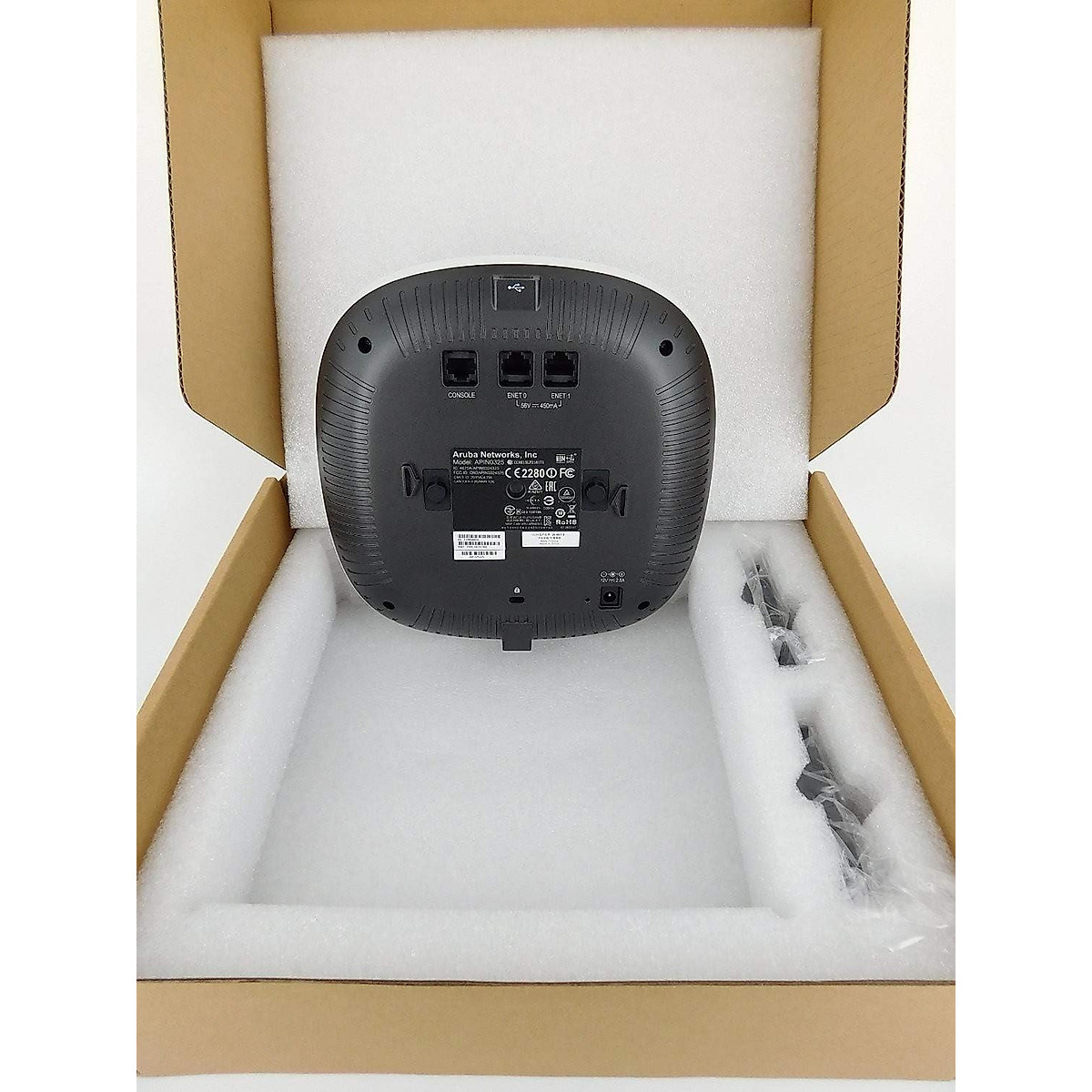 Aruba Instant IAP-325-US Wireless Network Access Point JW327A (802.11ac, 4x4 MIMO, Dual Band Radio, Integrated Antennas, Business Class Enterprise)"