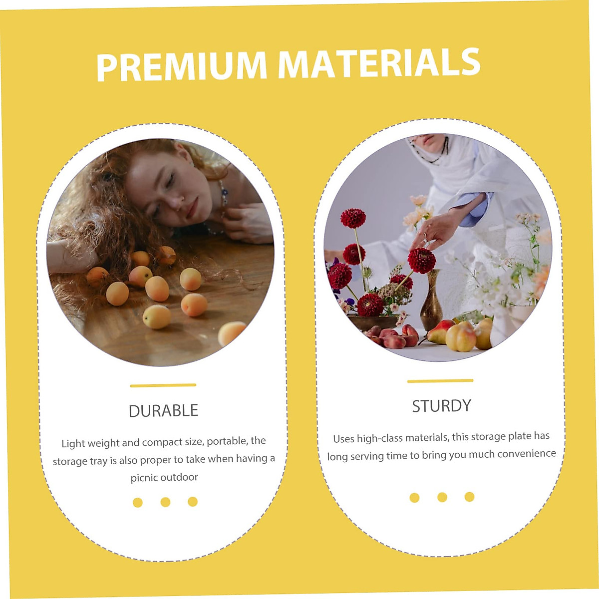 Cabilock Desktop Storage Tray Dresser Decor Snack Container Wedding Decorations Snack Containers Home Fruits Plate Dry Fruits Decorative Tray Dressing Table Golden Abs Dessert Snacks Plate