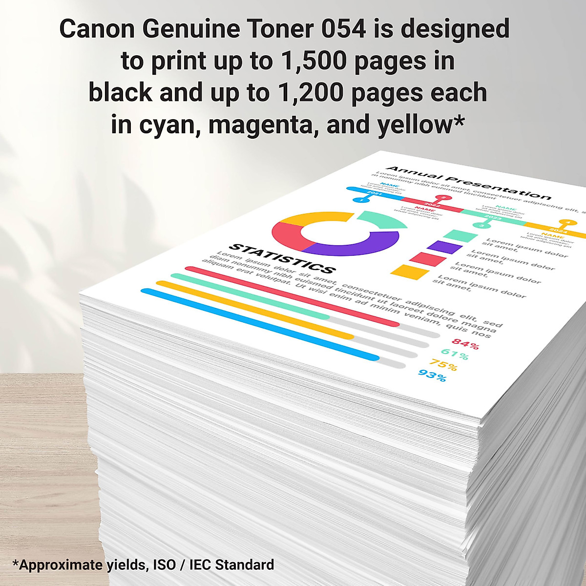 Canon Genuine Toner, Cartridge 054 Black (3024C001) 1 Pack, for Canon Color imageCLASS MF641Cdw, MF642Cdw, MF644Cdw, LBP622Cdw Laser Printers