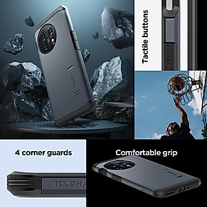 Spigen Tough Armor Designed for OnePlus 11 Case (2023) - Metal Slate