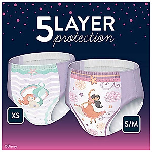GoodNites Bedtime Bedwetting Underwear for Girls, XS, 15 Ct. (Packaging May Vary)
