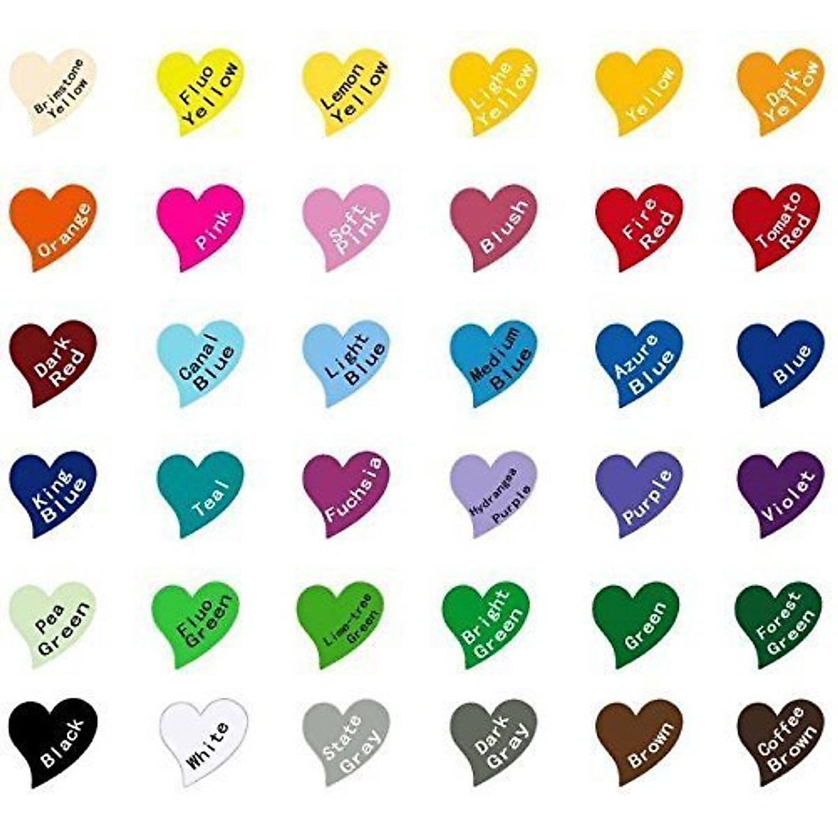 Diuangfoong Colorful Word Decal for Faith & Worship