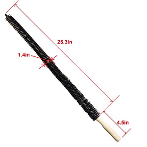 2 Pack Dryer Vent Cleaner Dryer Lint Flexible Brush Refrigerator Coil