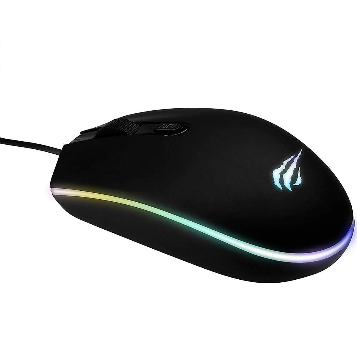 RGB Gamer Mouse, 4 Buttons, 800-1000-1200 DPI, USB, HAVIT, MS1003