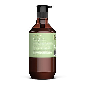 Theorie Green Tea & Bamboo Energizing Conditioner - 400mL, Restorative Formula, Invigorating Scent, Color & Keratin Safe