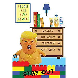 Royal Bobbles Baby Trump Blimp BobbleHIPS Collectible Bobblehead Statue - Limited Edition