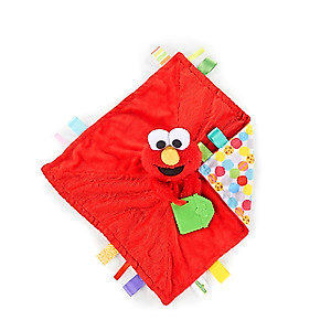 Bright Starts Sesame Street Snuggles with Elmo Baby's First Soothing Blanket, Ages 0-12 Months