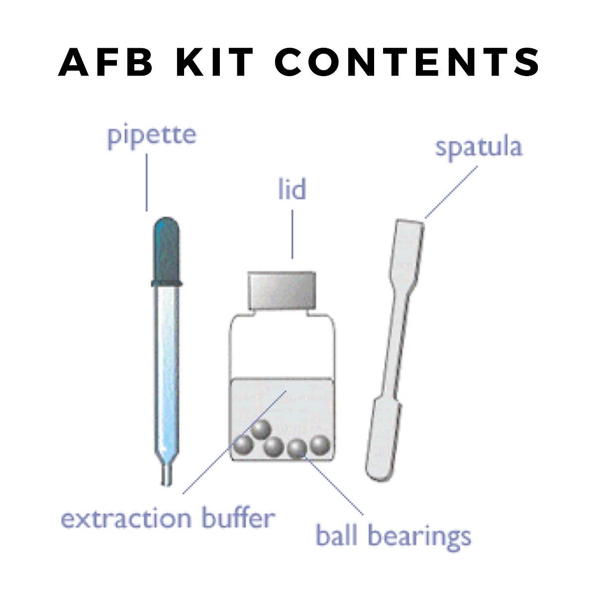 AFB- Amercian Foulbrood Test Kit