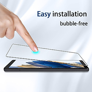 DEERLAMN (3 Pack) for Samsung Galaxy Tab A8 Screen Protector,Anti-Scratch 9H Hardness Tempered Glass Compatible with Galaxy Tab A8 10.5 Inch Tablet (SM-X200/X205/X207)