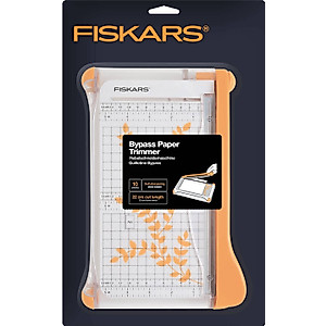 Fiskars 1003922 Guillotina Bypass 22 cm, A5, Standard