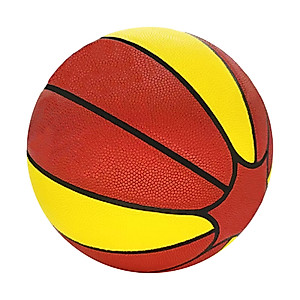 MINDCOLLISION 37" Oversized Training Basketball, Soft PU Leather, Builds Basic Skills, Wrist Strength, Shooting Curve, Size 9 Weighted Overweight Ball, 1Kg (2.2Lbs)