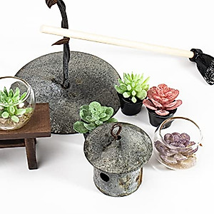 1/12 Scale Miniature Scene Fairy Garden Farm and Plant(Set of 9)