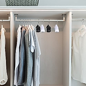 12 Packs Padded Sweater Hangers No Shoulder Bump Anti Slip Padded Hangers for Women Large Satin Padded Coat Hangers for Clothes Sweaters Dresses Suits