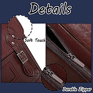 Yoniza Wednesday Addams Backpack Vintage Black Leather Backpack Durable Wednesday Backpack Adjustable Backpack For Women