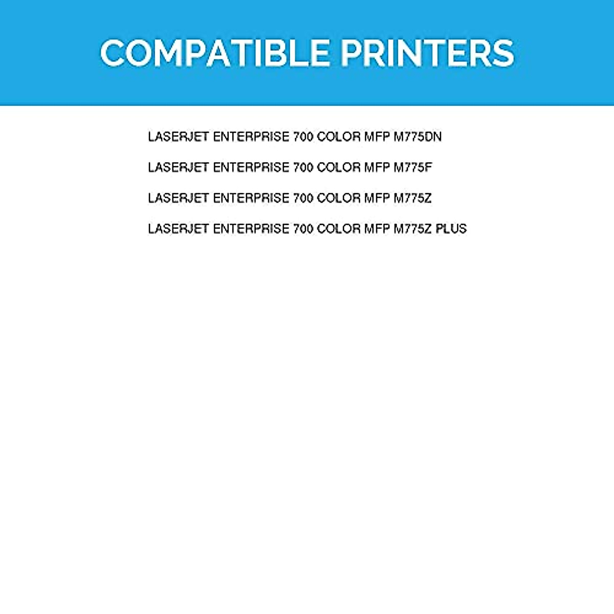 LD Remanufactured Toner Cartridge Replacement for HP 651A CE341A (Cyan)