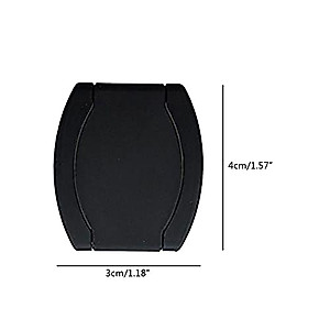 Webcam Lens Cover, Camera Lens Cap Case Privacy Shutter Compatible for Logitech HD Pro Webcam C920 C922 C930e Camera Hood for Privacy/Security Durable ABS