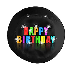 Happy Birthday Bucket Hat for Men Women, Fashion Packable Birthday Fishing Hat Sun Hat Outdoor Fisherman Cap
