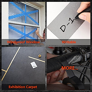 CZoffpro Duct Tape Heavy Duty, Ultra Strong Duct Tape with Waterproof Backing, Easy to Tear by Hand, 1.88 in x 20 Yard, Yellow