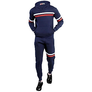 Kids Girls Boys Jogging Tracksuits Fleece Hoodied Top Bottom Workout Sportswear