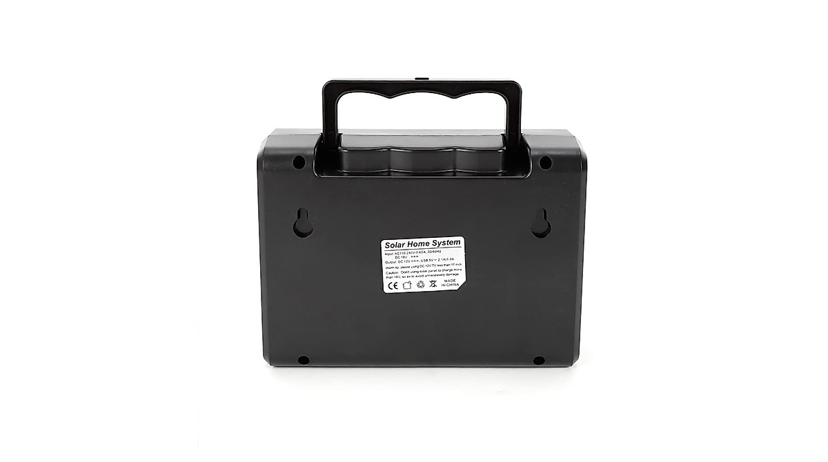 Portable Solar Generator with LED Lights | Eco-Friendly Power Solution