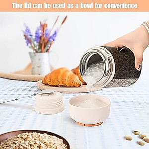 CUPADA 3d Monster Paw Food Jar for Hot and Cold, Insulated Food Jars Vacuum 17OZ with Folding Spoon for Work Trip Picnic Camping