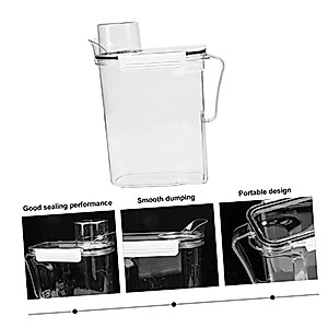 2pcs laundry storage box scent booster beads dispenser scent boosters laundry containers for soap dispensers Liquid Sub Bucket storage barrel with cover plastic