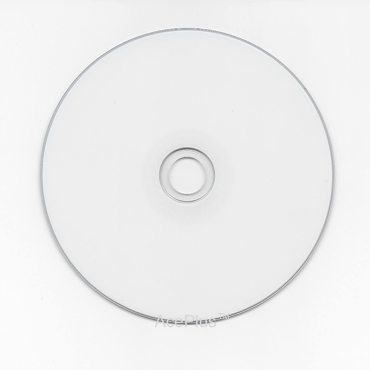 AcePlus 100 White Inkjet Printable DVD-R Recordable Discs with 16x Recording Speed and 4.7 GB of Data (100-pk Cakebox)