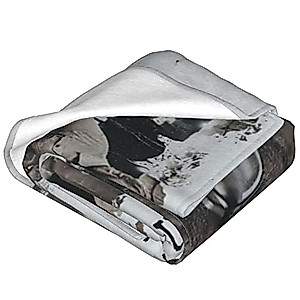 Jelly Music and Roll Flannel Blanket Ultra Soft Micro Fleece Throw Blankets Merchandise Warm Lightweight Bedding for Sofa Couch Chair All Season 80"x60"