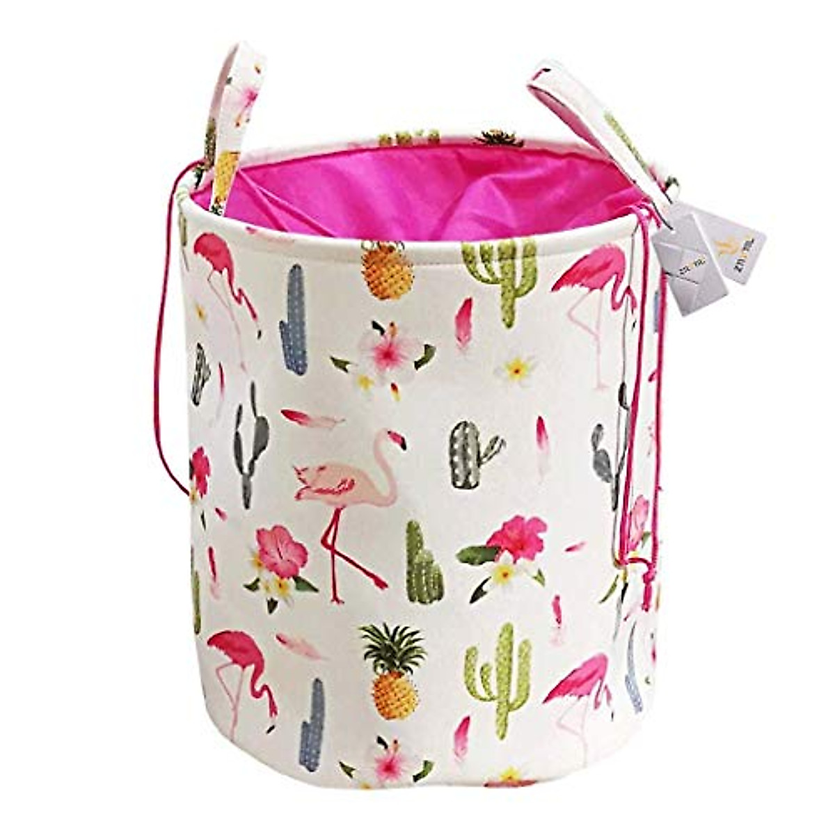 TBGFPO Storage Basket-Large Sized Storage Basket Waterproof Coating Organizer Bin Laundry Hamper for Nursery Clothes Toys