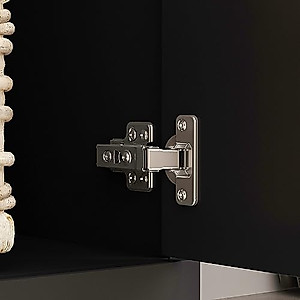 AIEGLE Lighted Entertainment Wall Unit Set with Bridge, Modern TV Stand with 3 Color Light, Up-Flip Doors & Shelves, Large Console Storage Cabinet Set for TVs Up to 70", Black (114.2"Wx11.8"Dx78.7"H)