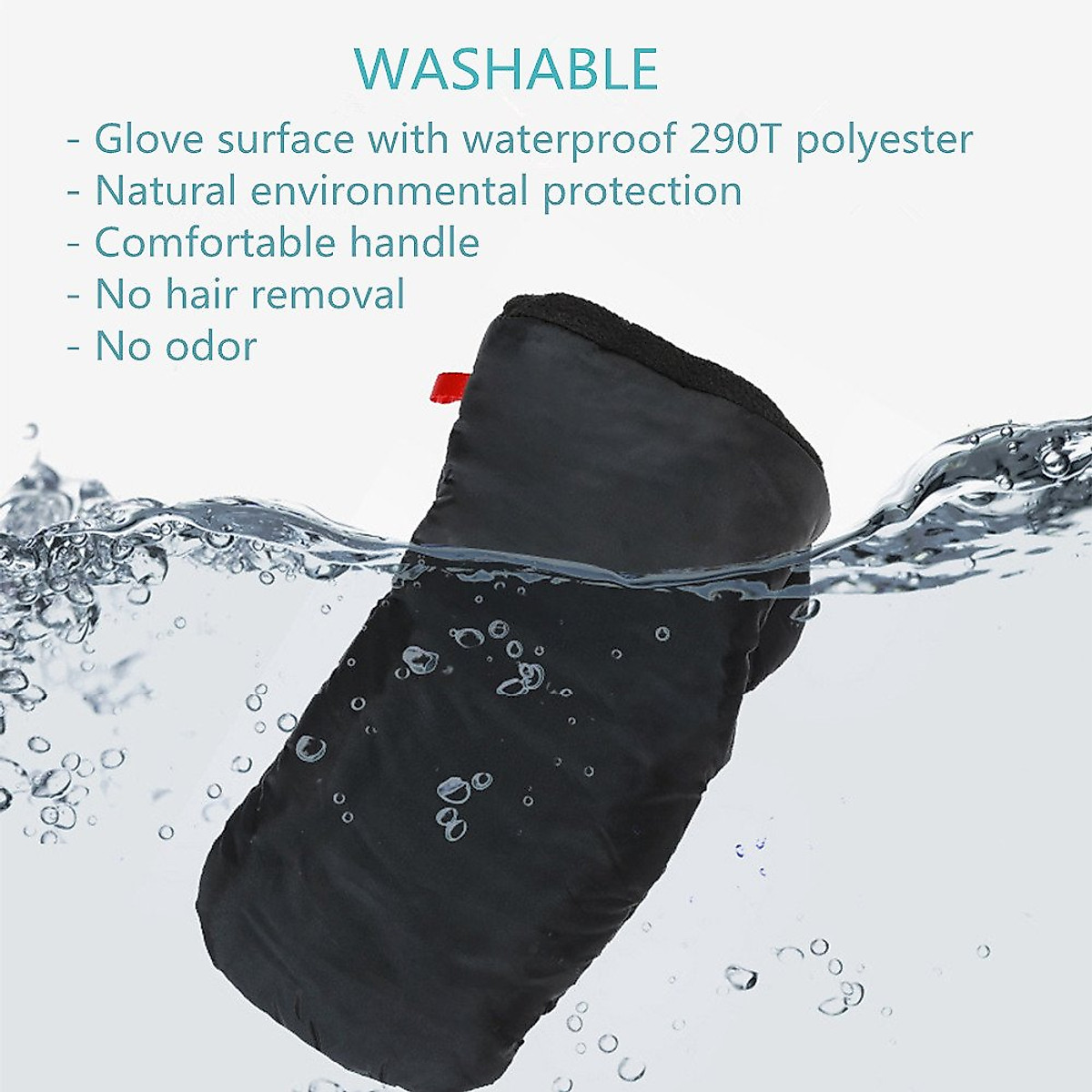 Warm Muff Stroller Gloves - INTIPAL Winter Anti-Freeze Extra Thick Waterproof Fabric Stroller Hand Muff - Black