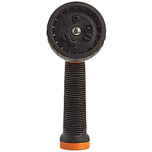 Dramm Available 12702 9-Pattern Revolver Spray Nozzle, Orange