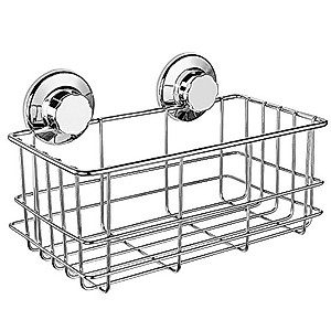 SANNO Suction Cups replacement Powerful Vacuum Suction Cup for shower caddy, sope dish,double hooks- Set of 2 Suction Cups