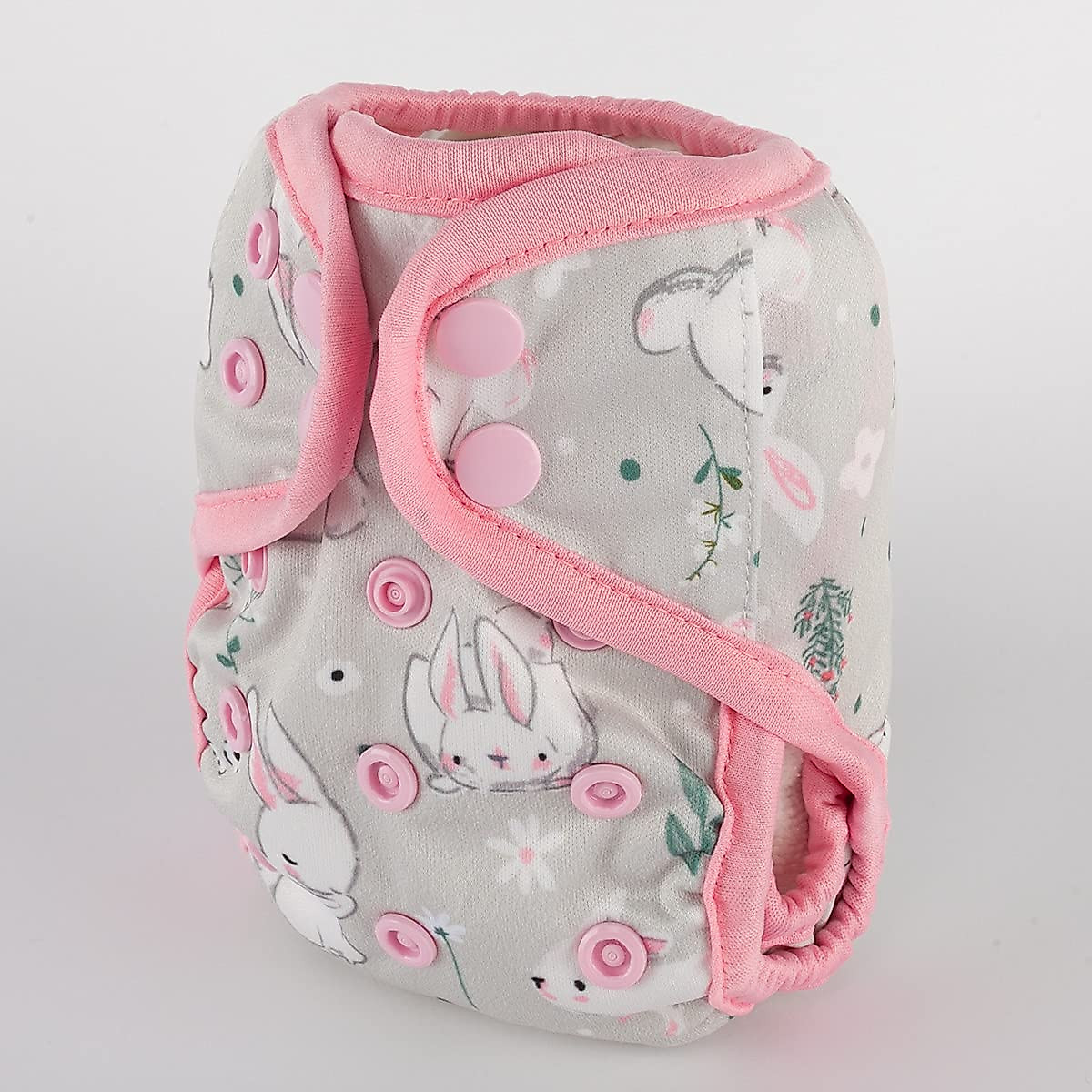 Sigzagor Newborn Baby Diaper Nappy Cover 8lbs-10lbs (Hot Air Balloon)