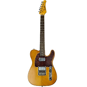 Sawtooth ET Relic Electric Guitar, Natural Retro Pack