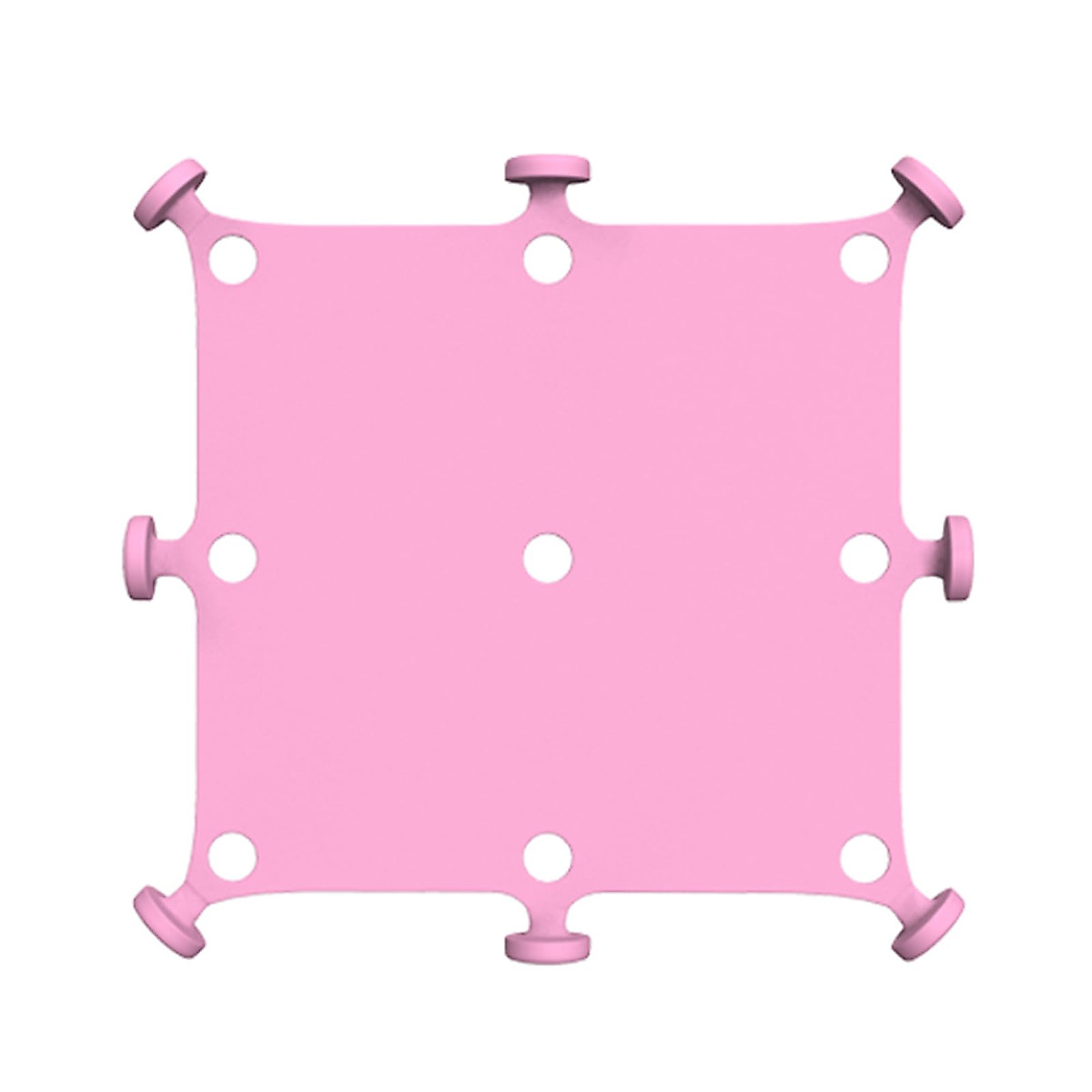 Admaison Divider for Bogg Bag Original Accessories,Bogg Bag Cup Holder for Beach Bag,Travel,Adjustable Silicone Universal Phone Holder Organizer Large/XL 1PACK Pink (Pink)