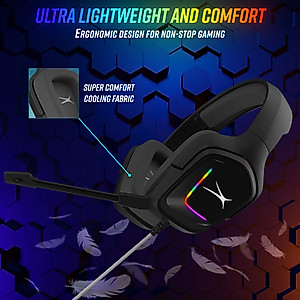 Premier Accessory Group Stereo Headphones, Gaming Headset for Mobile Phones, PC, PS4, and Xbox (AL3000)