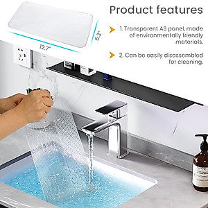 MYXLINK 2 Tier Bathroom Counter Organizer, Luxury Bathroom Organizer Countertop Cosmetic Display Trays for Skincare, Perfume Storage (Gold)