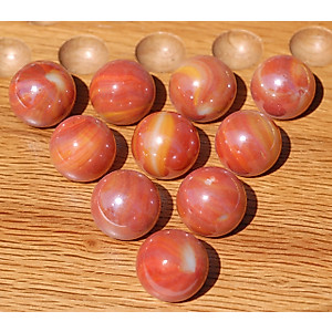 WE Games Replacement Glass Marbles for Chinese Checkers (60 Count) - Colored Marbles for Board Games, Chinese Checkers Marbles Only, Game Pieces