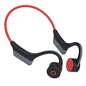 Tonfarb Bone Conduction Headphones Bluetooth, Open Ear Headphones Wireless Running Earphone with Mic for Sports Hiking Running Driving Cycling Fitness Workouts Walking