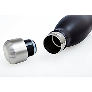 S'Well Insulated Bottle, Onyx, 17 OZ