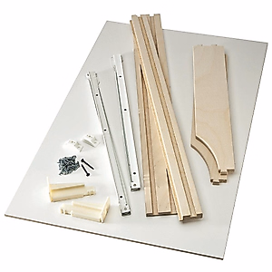 20" Birch Pullout Shelf Kit (One Shelf), 1/4" Bottom