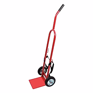 BISupply Propane Cylinder Dolly - 40lb Propane Tank Cart Hand Truck for Gas Propane Tanks 2 Wheel Dolly Cart