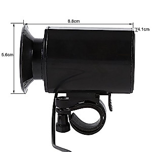 VGEBY1 Bicycle Handlebar Horn, 6-Loud Sound Bike Electronic Bell Ring for Mountain & Road Bikes Cycling Horn Accessory