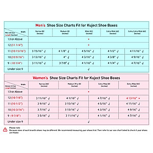 Kuject Large Shoe Organizer Storage Boxes for Closet, Fit Size 11, Clear Plastic Stackable Sneaker Containers Bins with Lids, Great Substitute for Shoe Rack, Space Saving for Entryway, Black, 12 Pack