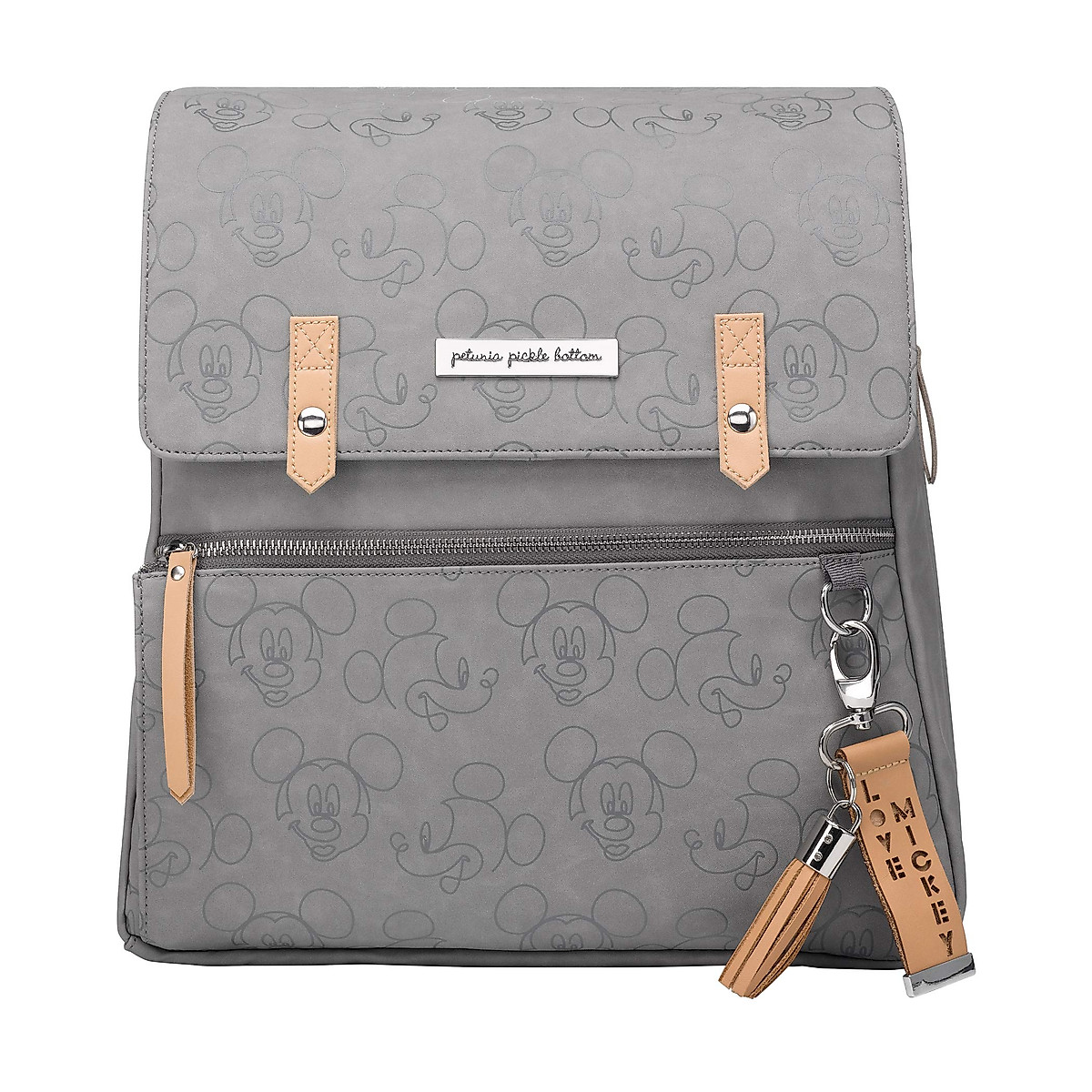 Petunia Pickle Bottom Meta Backpack - Laptop Backpack, Love Mickey Mouse, Unisex, Stylish, Spacious, and Sleek