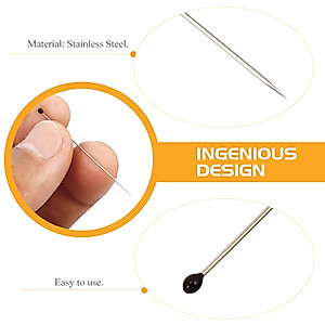 iplusmile 200pcs Specimen Pin Needles Entomology Collection Dissection Ideal School Lab Pinning Kit