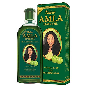 Dabur Amla Hair Oil - Indian Natural Hair Care for Beautiful, Healthy and Moisturized Hair and Scalp (200ml)