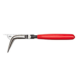 TEKTON 6 Inch 70-Degree Bent Long Nose Pliers | PGF10406